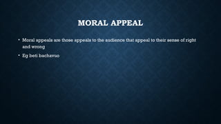 MODULE 2.pptx advertising message and advertising appeals | PPTX