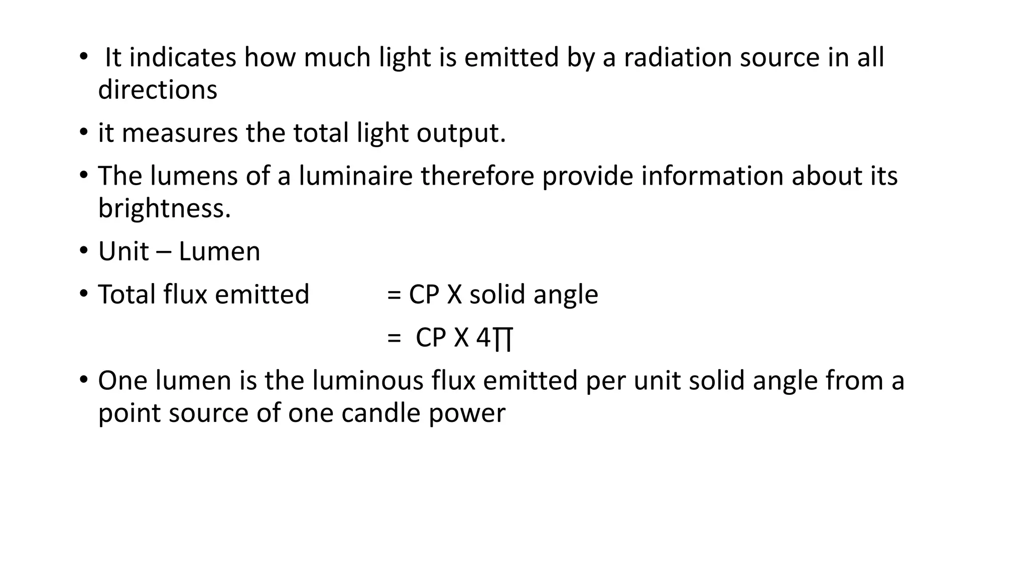 Module 2- illumination engineering illuminance | PDF