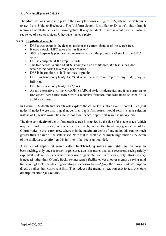 BCS515B Module1 vtu notes : Artificial Intelligence Module 2.pdf
