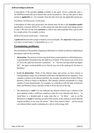 BCS515B Module1 vtu notes : Artificial Intelligence Module 2.pdf