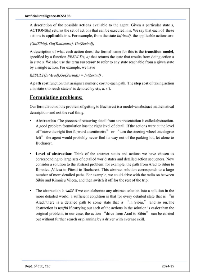 BCS515B Module1 vtu notes : Artificial Intelligence Module 2.pdf BCS515B Module1 vtu notes : Artificial Intelligence Module 2.pdf