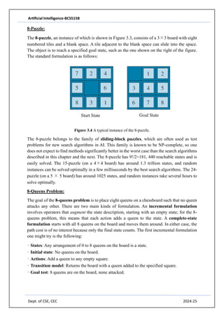 BCS515B Module1 vtu notes : Artificial Intelligence Module 2.pdf