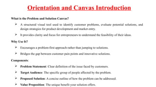 Problem and solution canvas preparation, Value proposition | PPTX