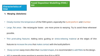 Module 2: Additive Manufacturing: Extrusion-Based AM Processes & Sheet ...