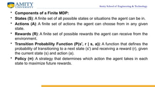 module 2.2.pptx reinforcement learnning amity university mp | PPTX