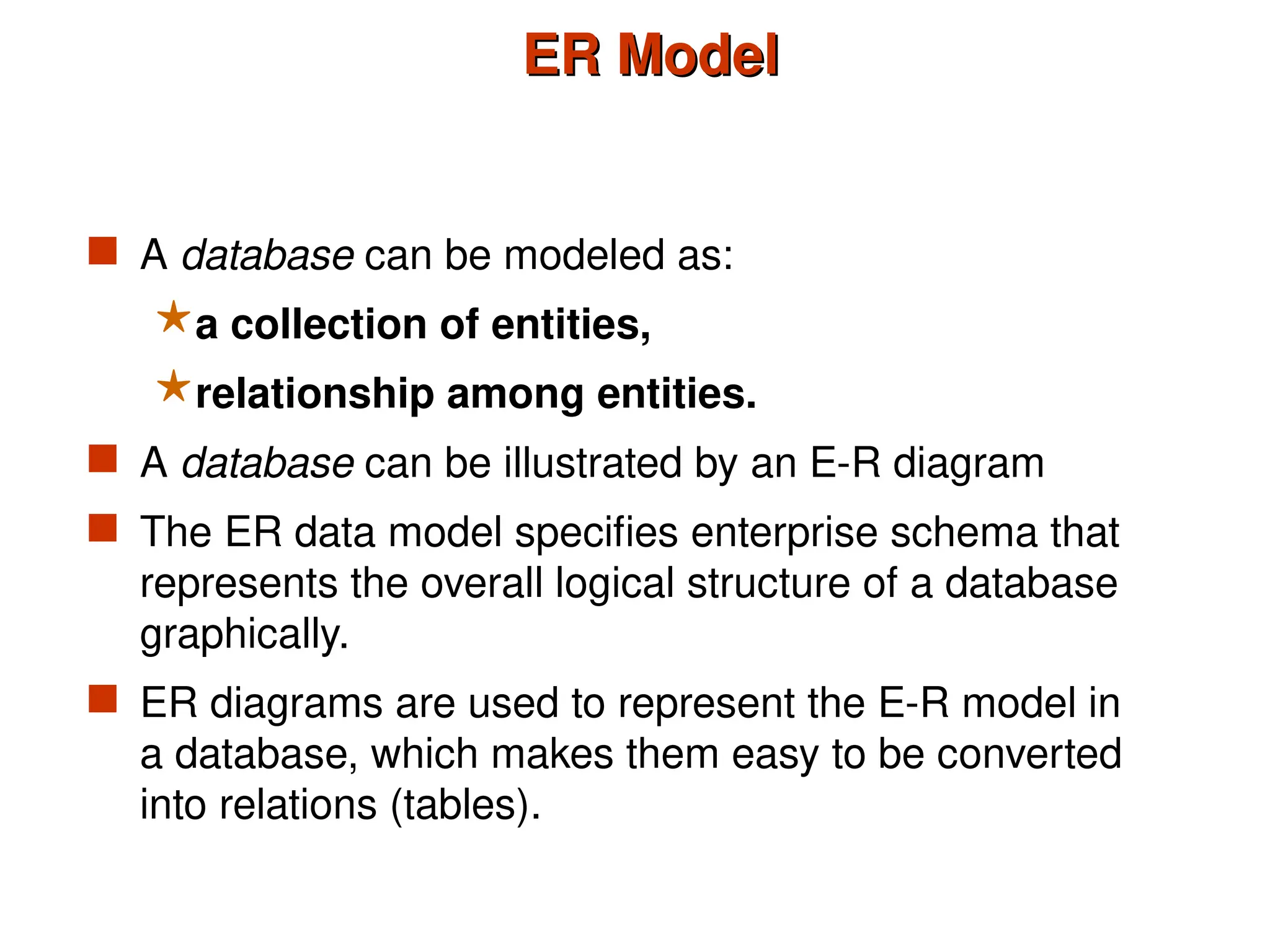 ER(Entity-Relationship) MODEL in Database Management System(DBMS) | PPT