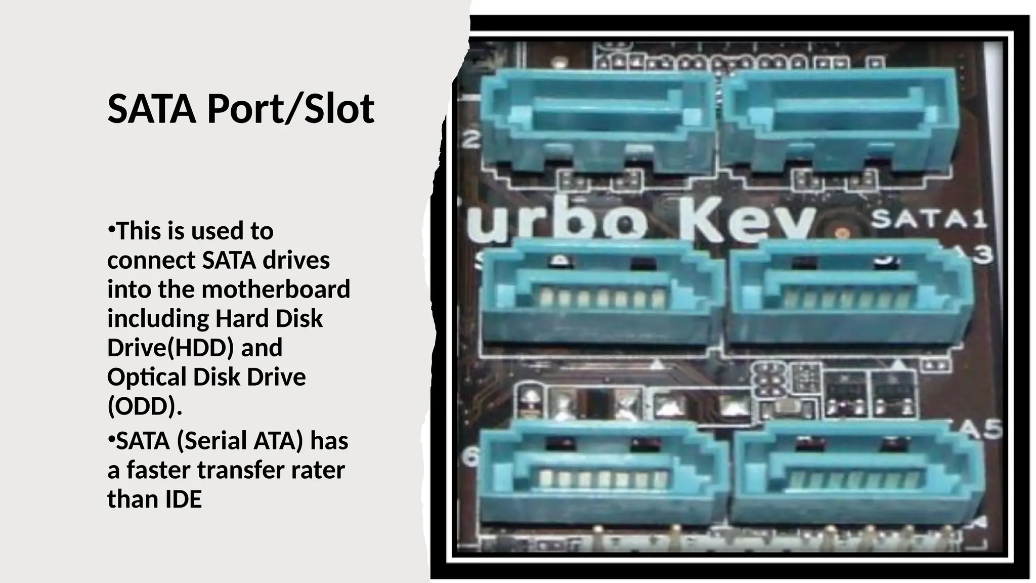 Parts of the motherboard and types of computers | PPTX