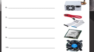 Parts of the motherboard and types of computers | PPTX