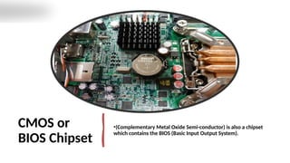 Parts of the motherboard and types of computers | PPTX