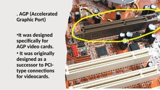 Parts of the motherboard and types of computers | PPTX