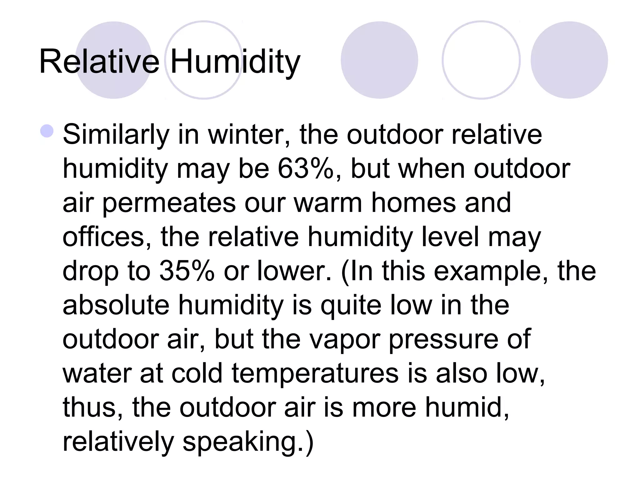Module 2 air and humidity intro | PPT