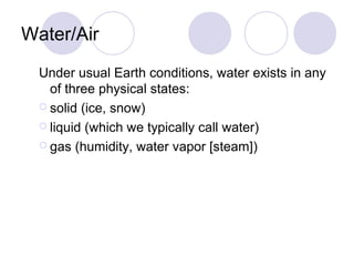 Module 2 air and humidity intro | PPT | Weather | Science