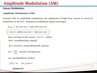 Module 2 - Amplitude Modulation com.pptx