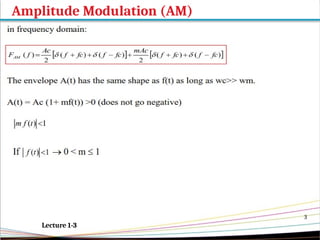 Module 2 - Amplitude Modulation com.pptx