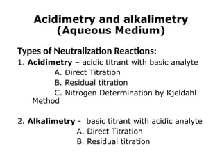 MODULE 2-AQUEOUS & NON-AQUEOUS TITRIMETRIC ANALYSIS.pptx