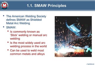Module 2 - Arc Welding Process with all type | PPT