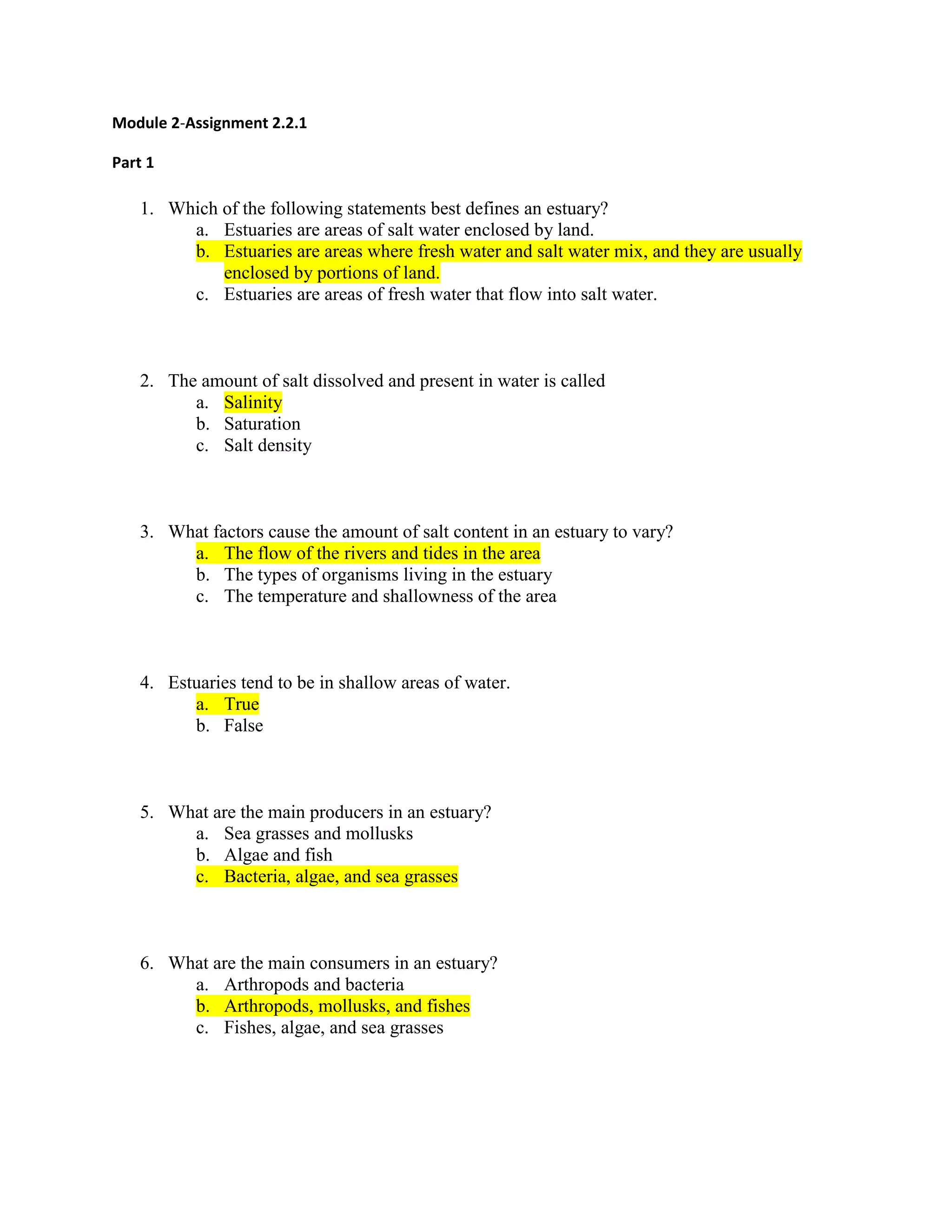 Module 2 assignment 2.2.1 | PDF