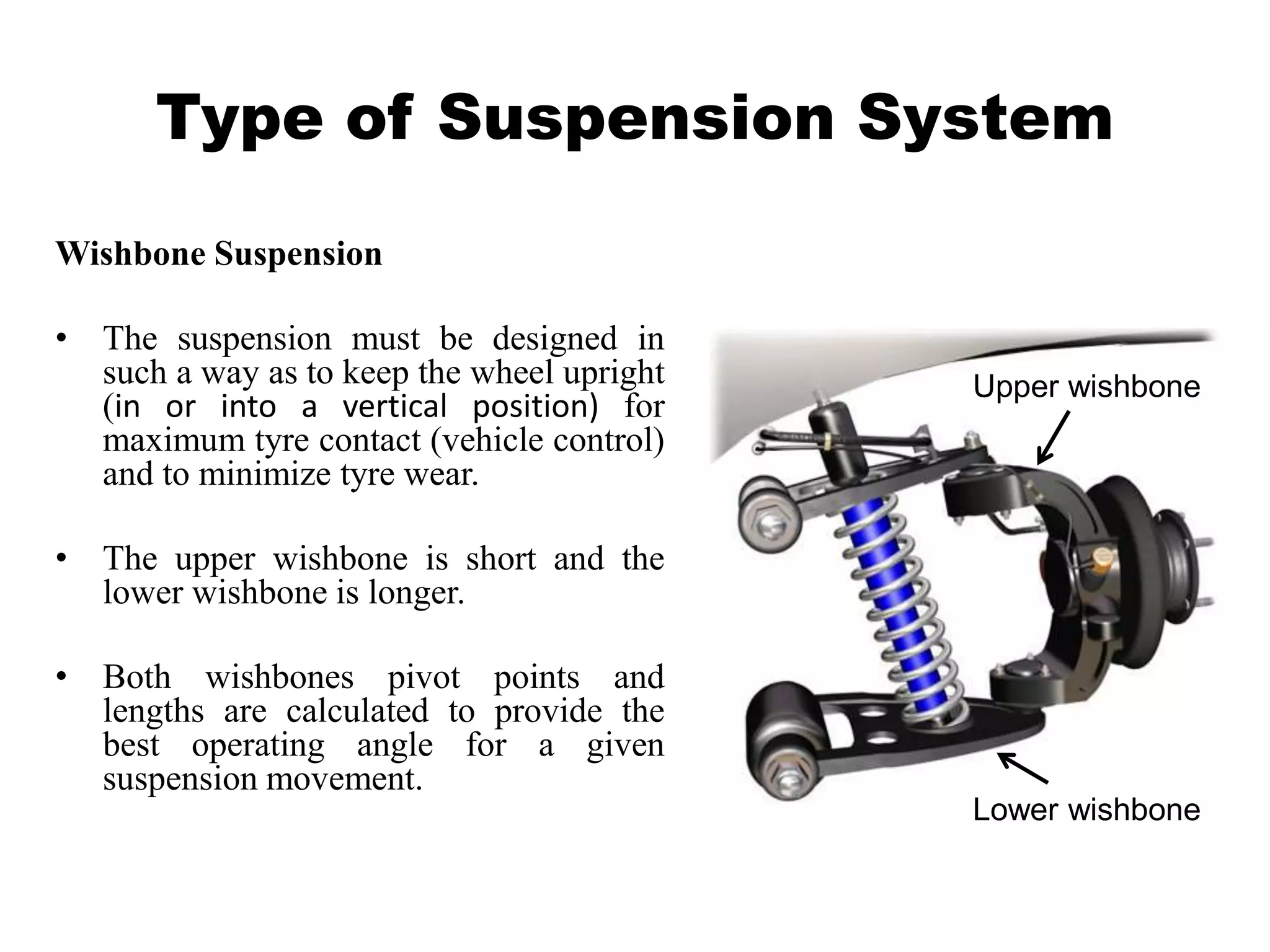 Module 2 - BMEE 0003 Lecture 13 - Suspension System.pptx | Auto Safety Technologies | Auto ...