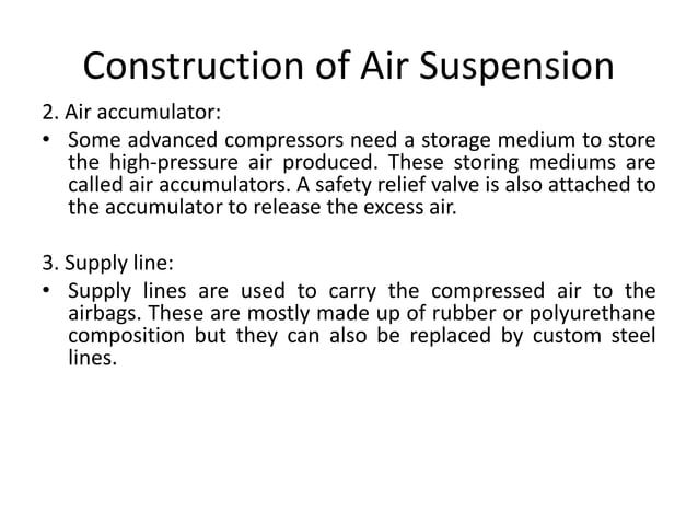 Module 2 - BMEE 0003 Lecture 13 - Suspension System.pptx | Auto Safety Technologies | Auto ...