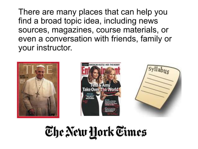 Choosing a Research Topic | PPTX | Educational Assessment | Education