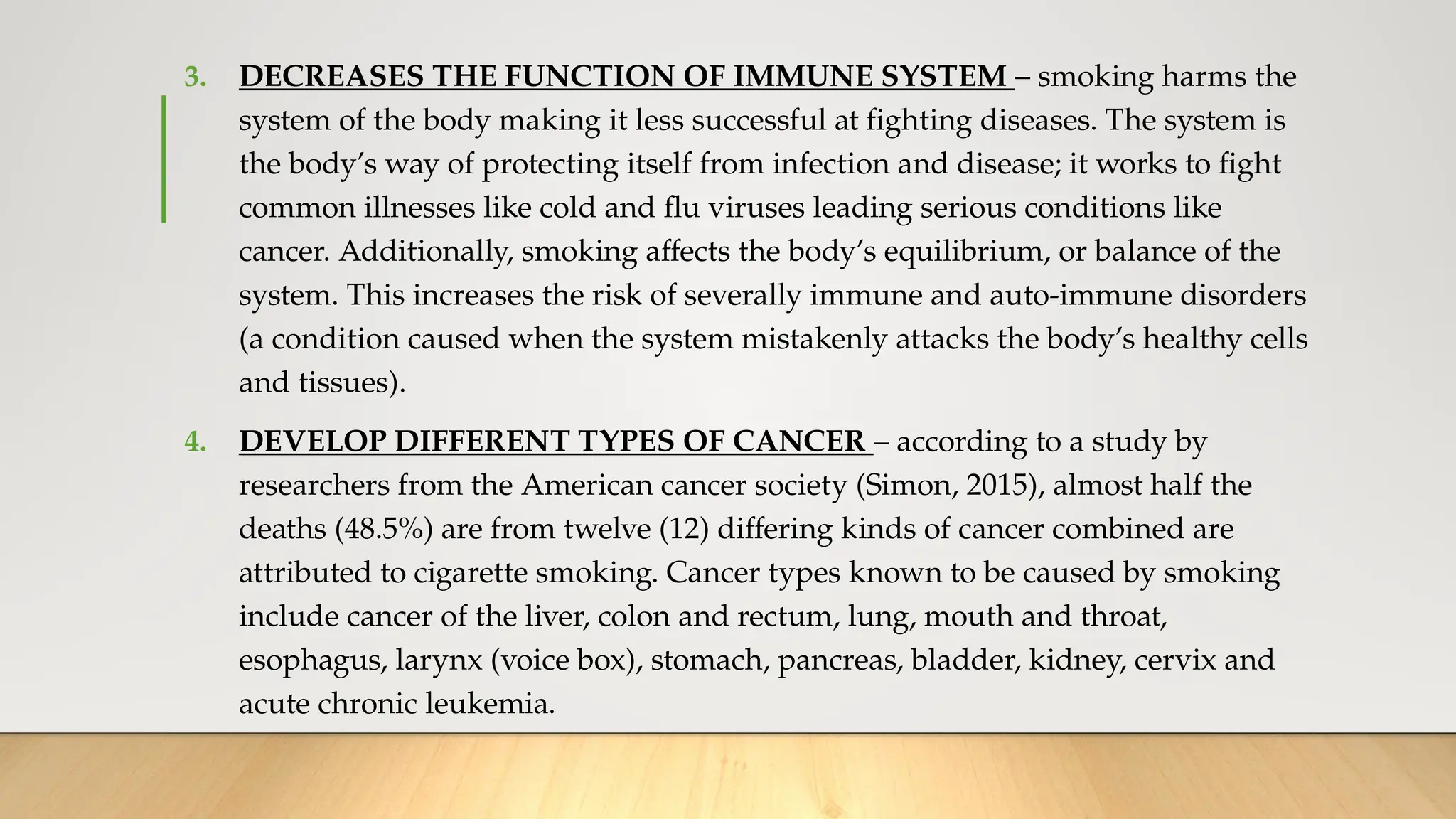 Module 2 - Cigarette Smoking’s Harmful Effects on Health.pptx