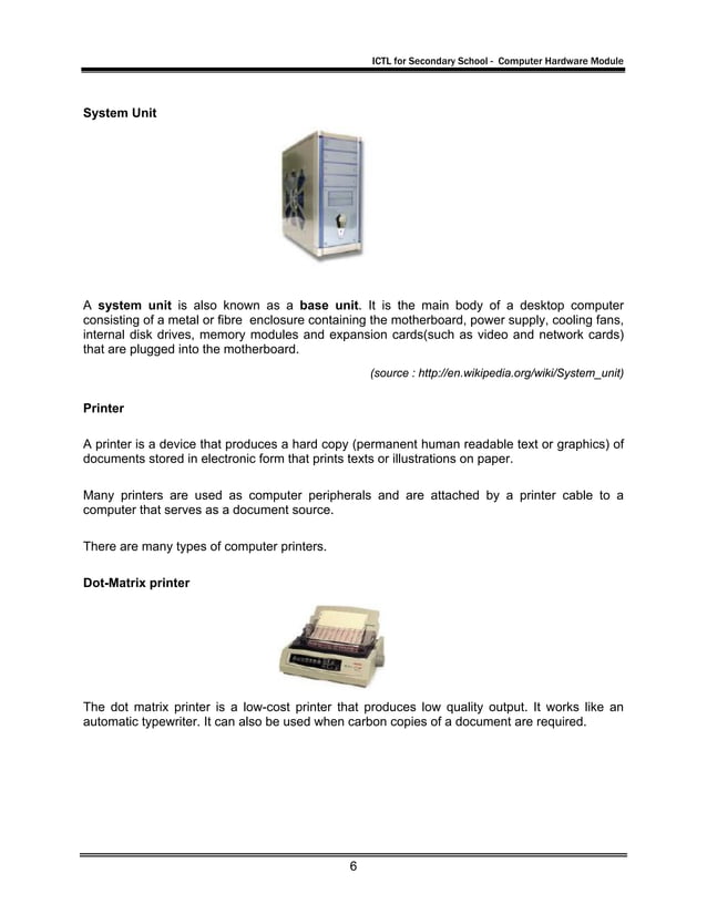 Module2 computer system | PDF | Computer Peripherals | Computing