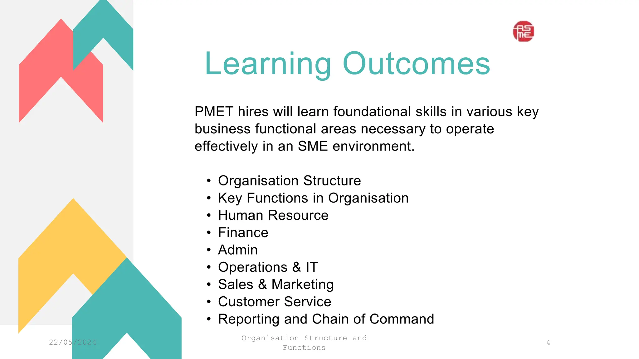 Module 2 - Organisation Structure Course Outline.pptx | Business and Finance