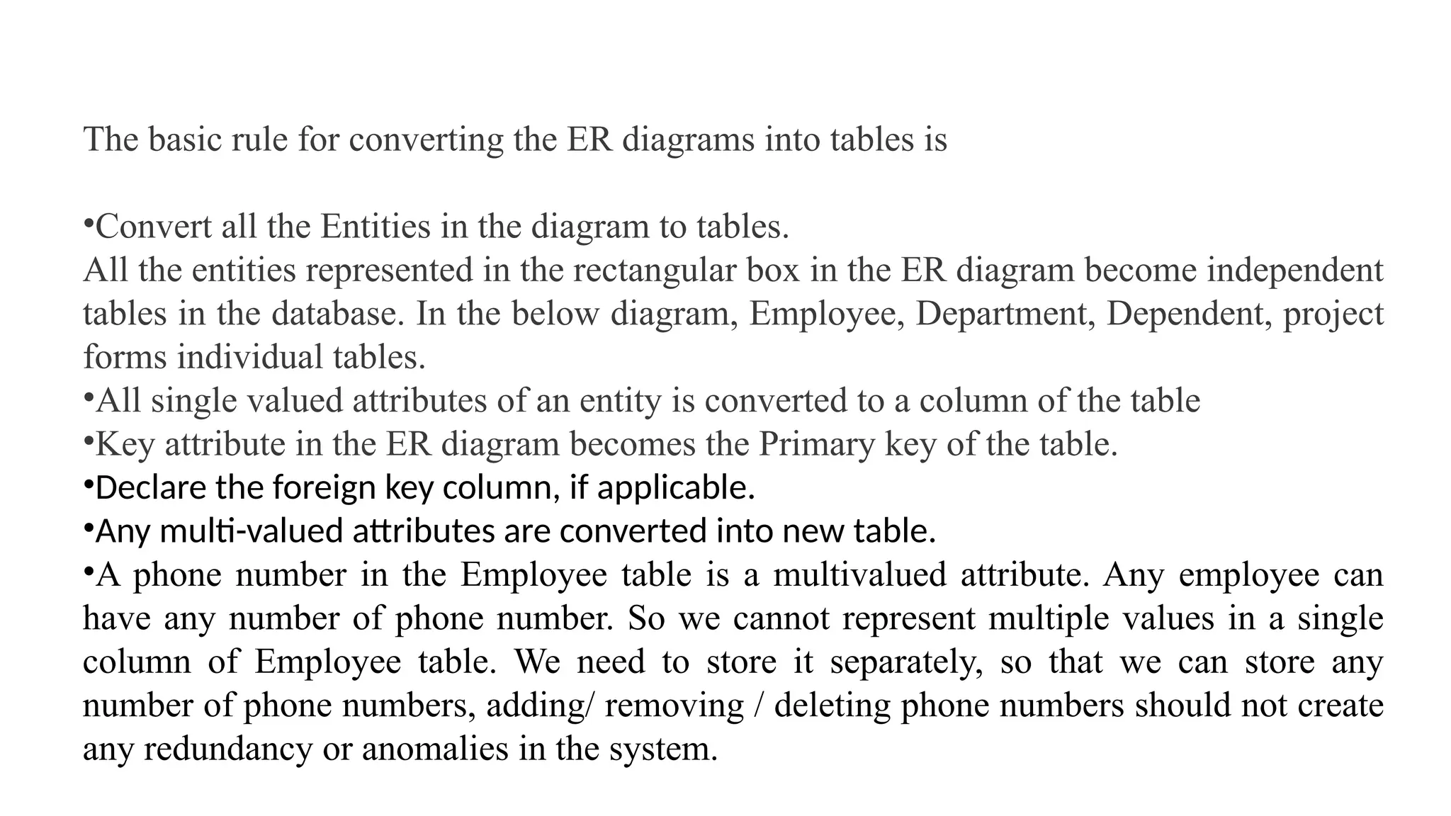 DBMS - Relational Model, Relational Table | PPT