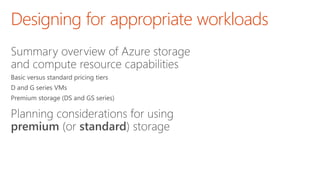 Designing azure compute and storage infrastructure | PPT