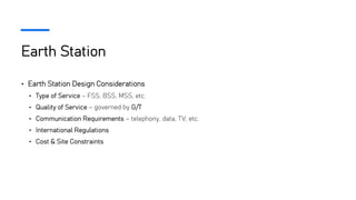 Module 2 - Earth Station - Satellite and Optical Communication | PDF
