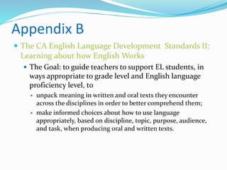 Module 2: ELD Standards | PPTX | Education