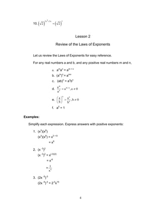 Module 2 exponential functions | PDF