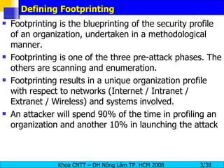 Module 2 Foot Printing | PPT