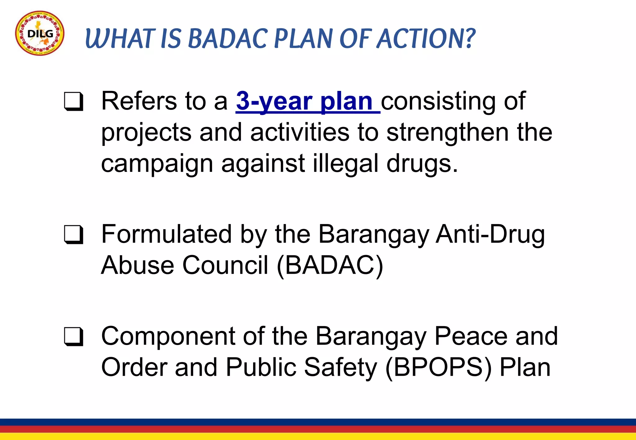 Module 2- Formulation of BADAC Plan of Action.pptx.pdf