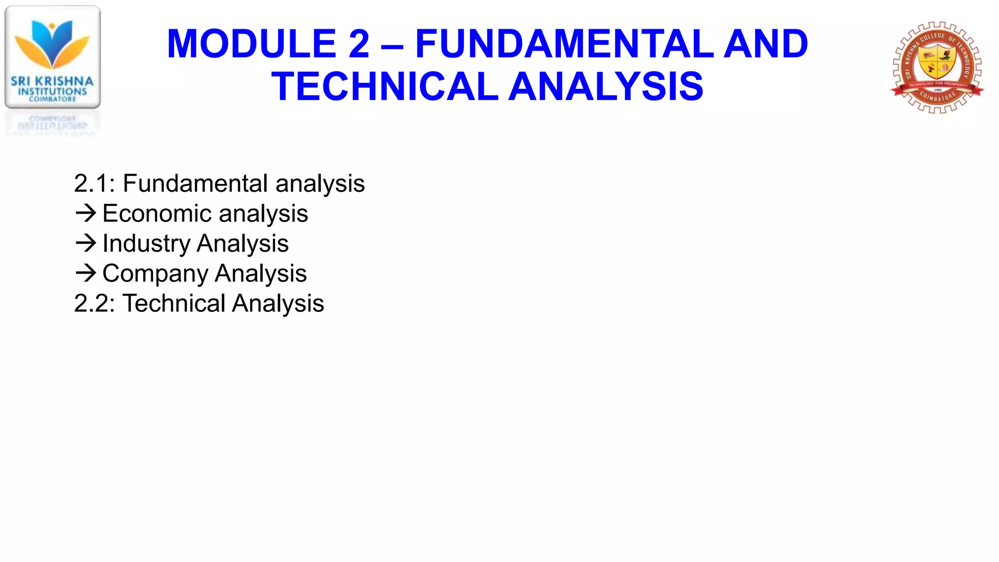Module 2 - Fundamental and Technical Analysis.pptx