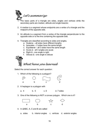 Module 2 geometry of shape and size | PDF