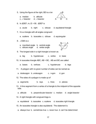 Module 2 geometry of shape and size | PDF