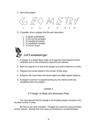 Module 2 geometry of shape and size | PDF