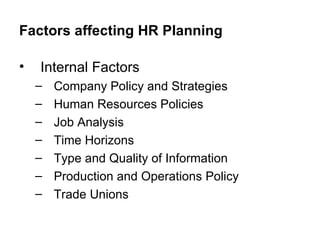 Module 2 hr planningg | PPT