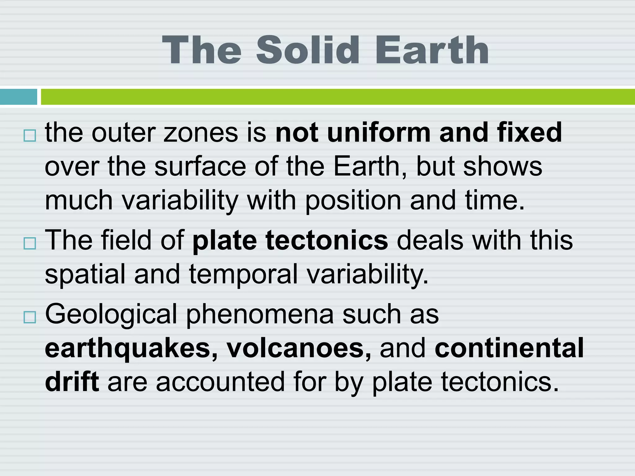 Module 2: Earth's Interior | PPTX