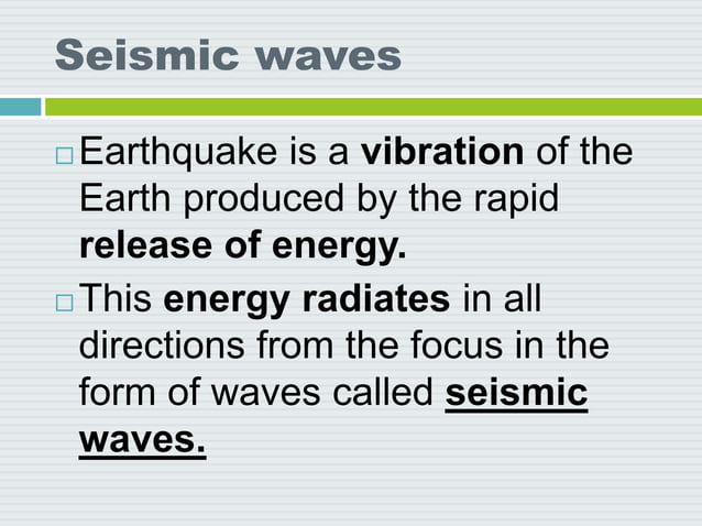 Module 2: Earth's Interior | PPTX