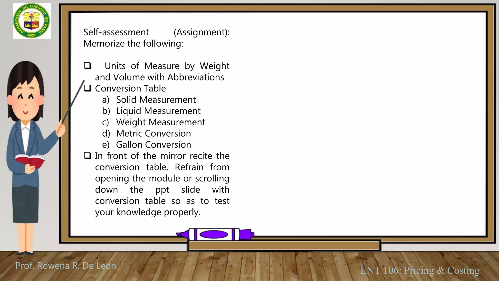 Module 2 lesson 2 weights and measures | PPTX
