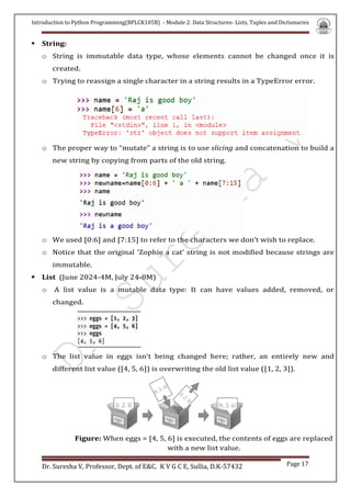 Module 2-Lists,Tuple and Dictionary Final by Dr.SV (1).pdf