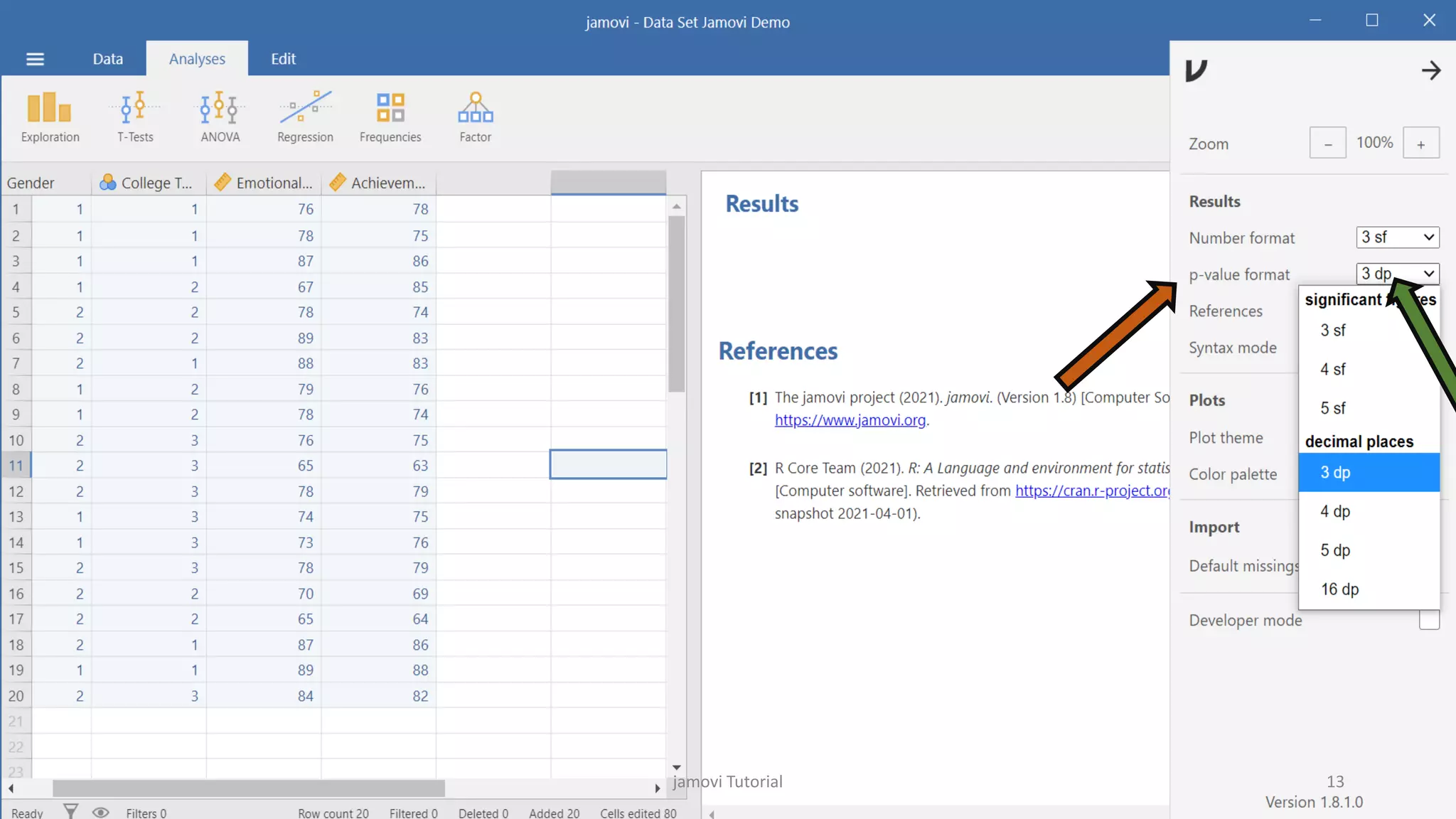 Module 2 - Open jamovi and Overview the menu bars | PDF