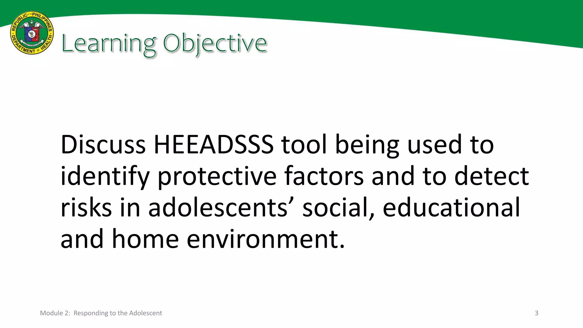 Module 2-Responding to the Adolescent.pptx