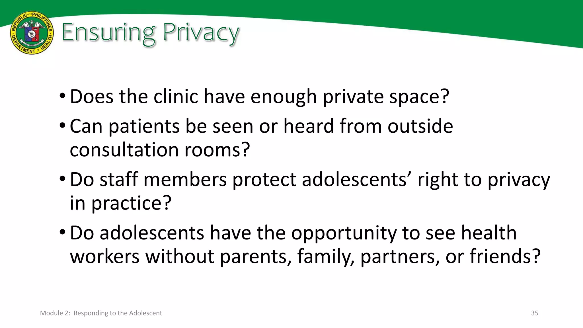 Module 2-Responding to the Adolescent.pptx