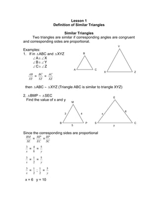 Module 2 similarity | PDF
