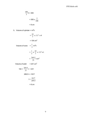 MODULE 2-Solid Geometry | PDF
