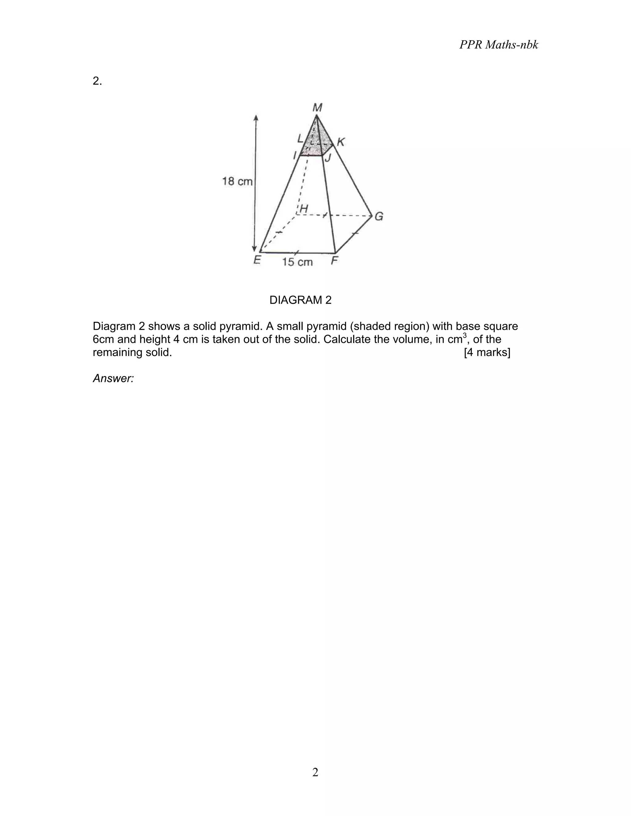 Module 2 Solid Geometry | PDF
