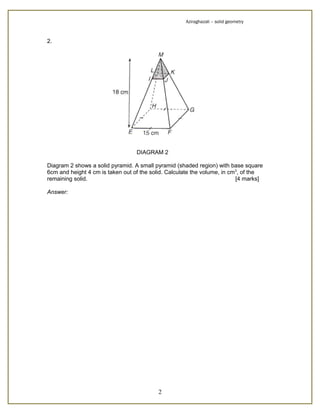 Module 2 solid geometry | DOC | Physics | Science